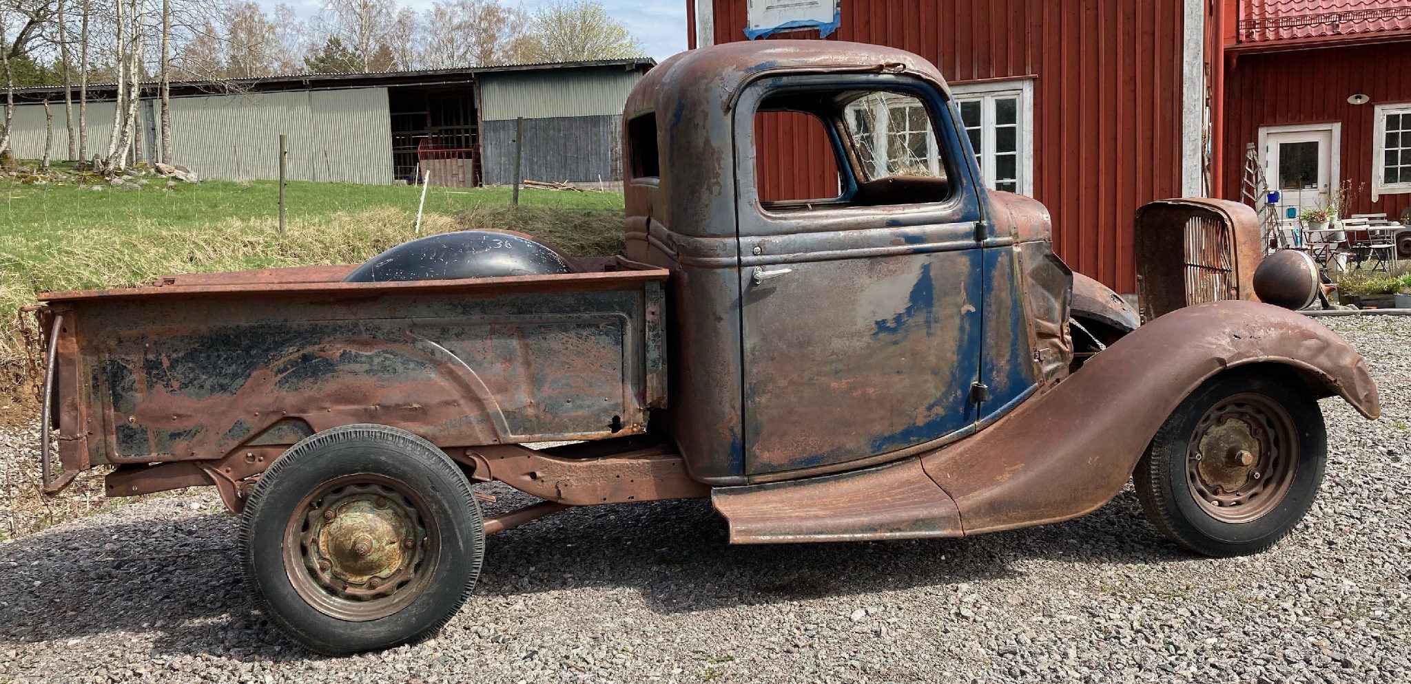 1936 Ford Stepside pickup | Old Cars Älekärr AB