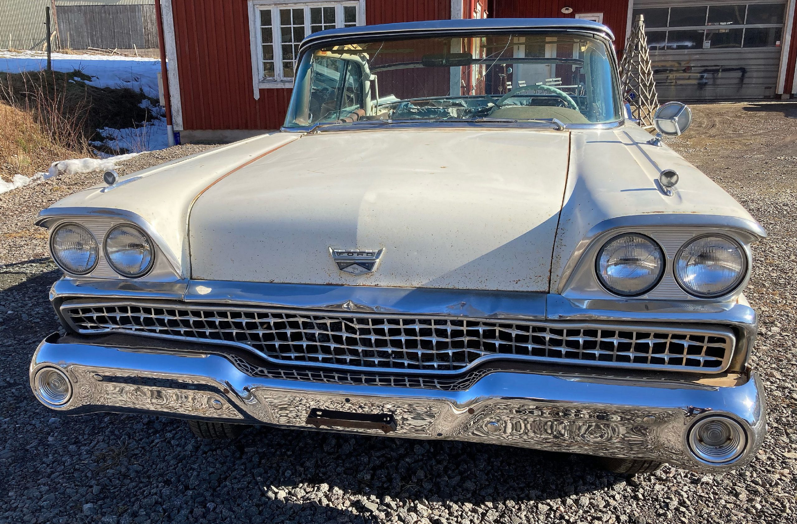 -59 Ford Galaxie Sunliner Conv 5 | Old Cars Älekärr AB