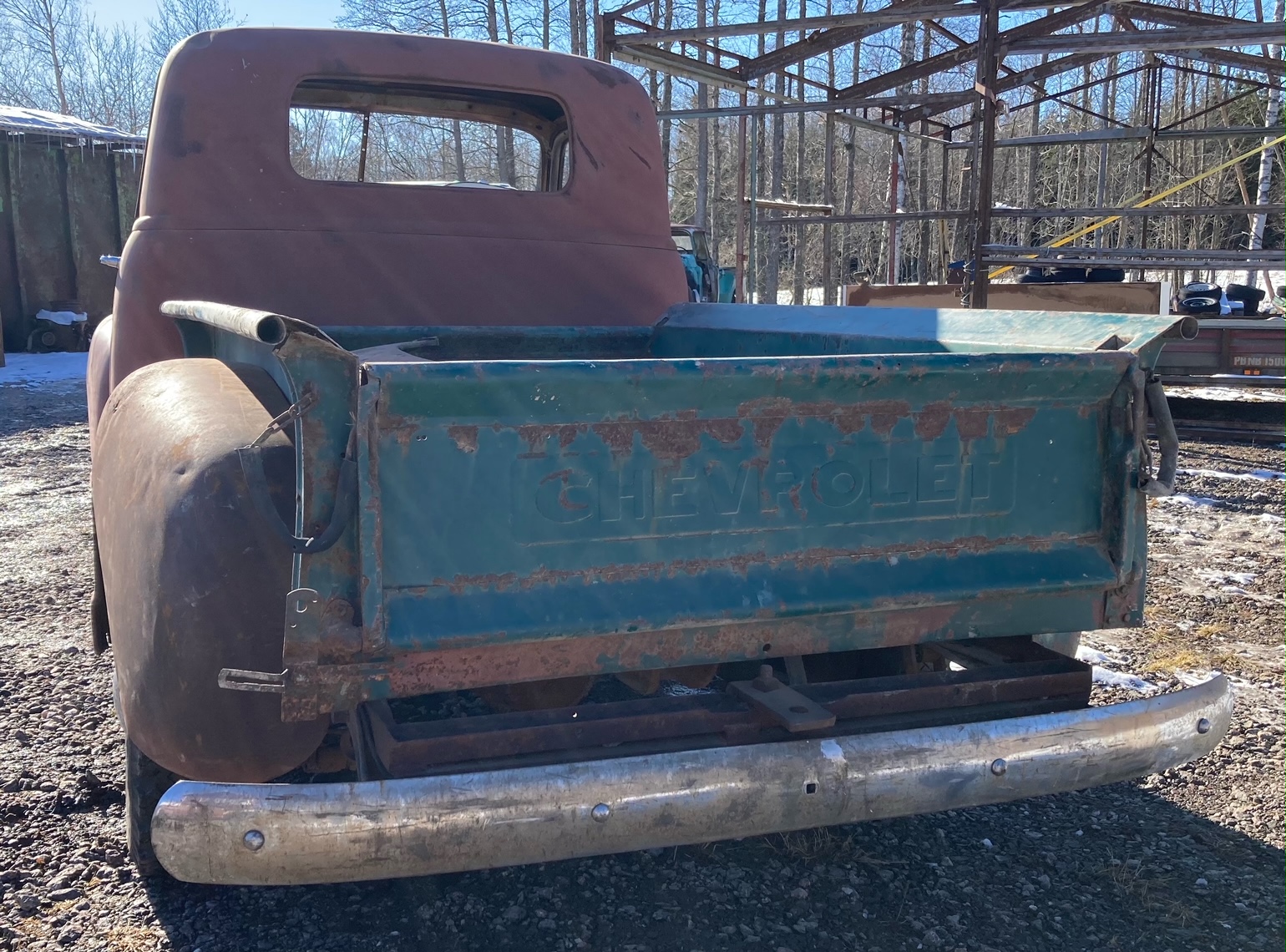 -49 Chevrolet 3100 Shortbed Stepside 6 | Old Cars Älekärr AB