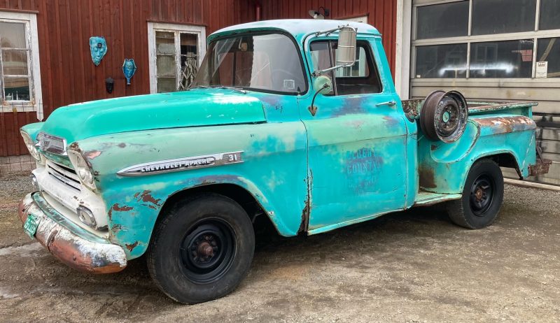 -59 Chevrolet Apache 3100 Stepside 1 | Old Cars Älekärr AB