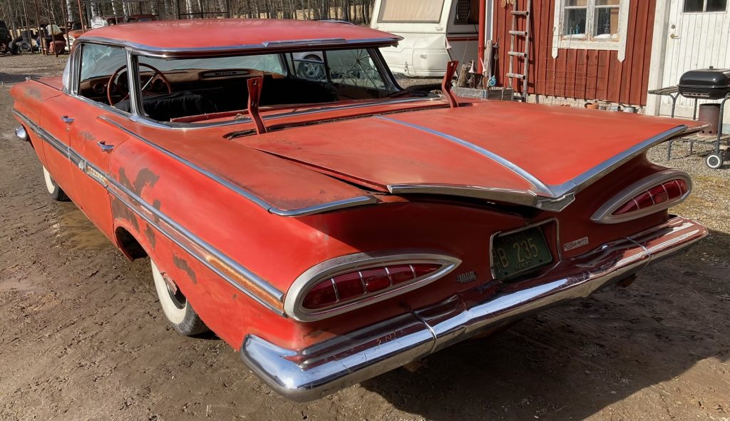 Chevrolet -59 Impala Flattop 4dr hardtop | Old Cars Älekärr AB