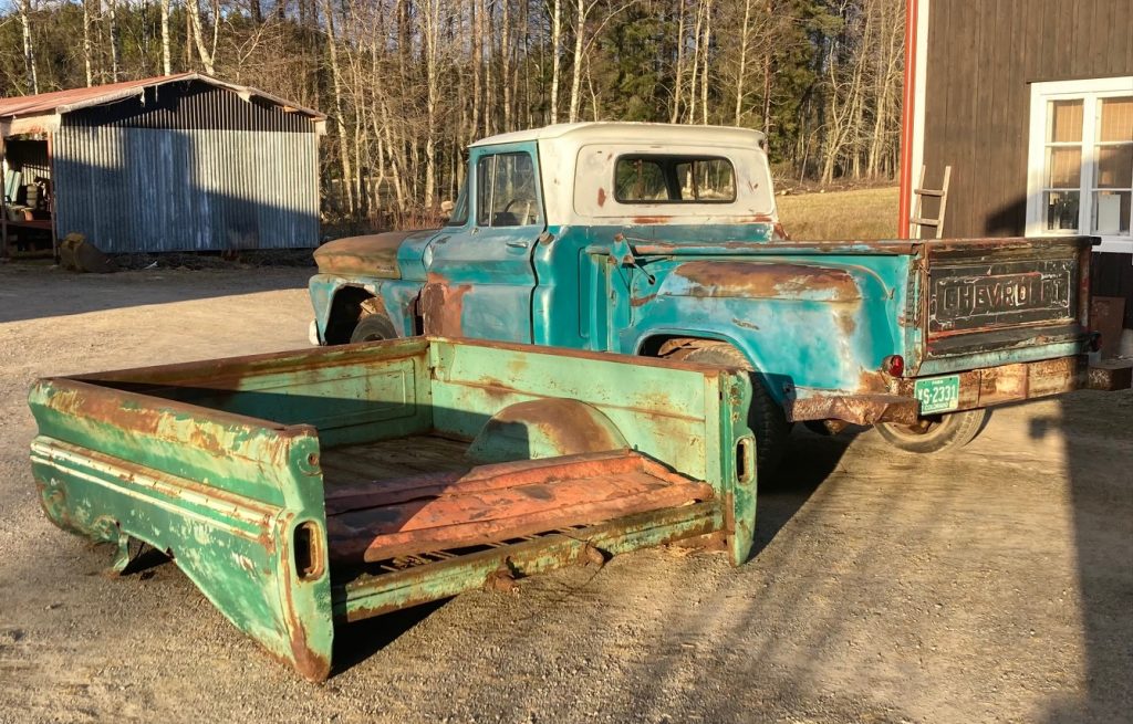 Chevrolet 1961 Apache 10 Shortbed Stepside | Old Cars Älekärr AB