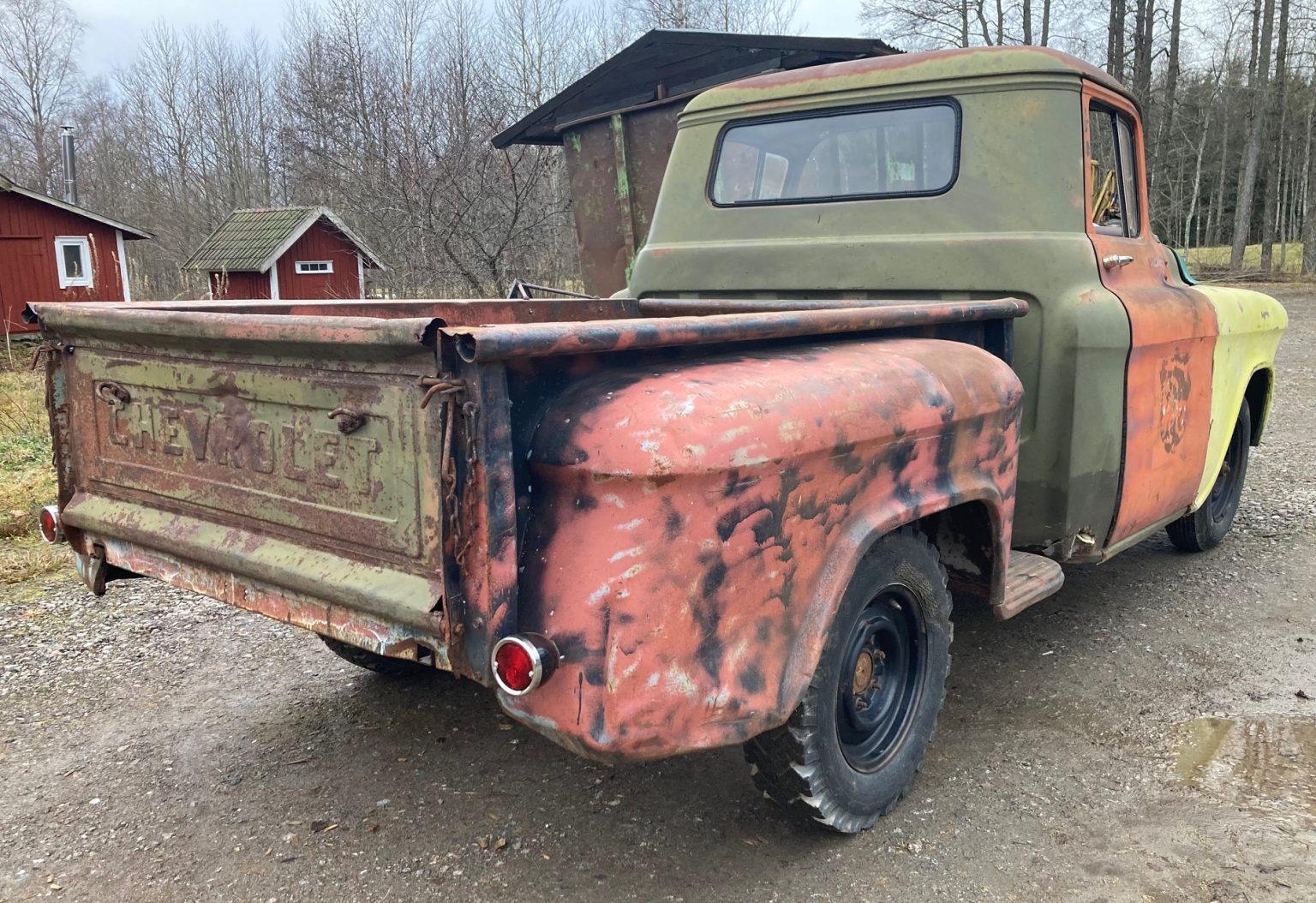 Chevrolet -57 3100 Stepside Pickup | Old Cars Älekärr AB